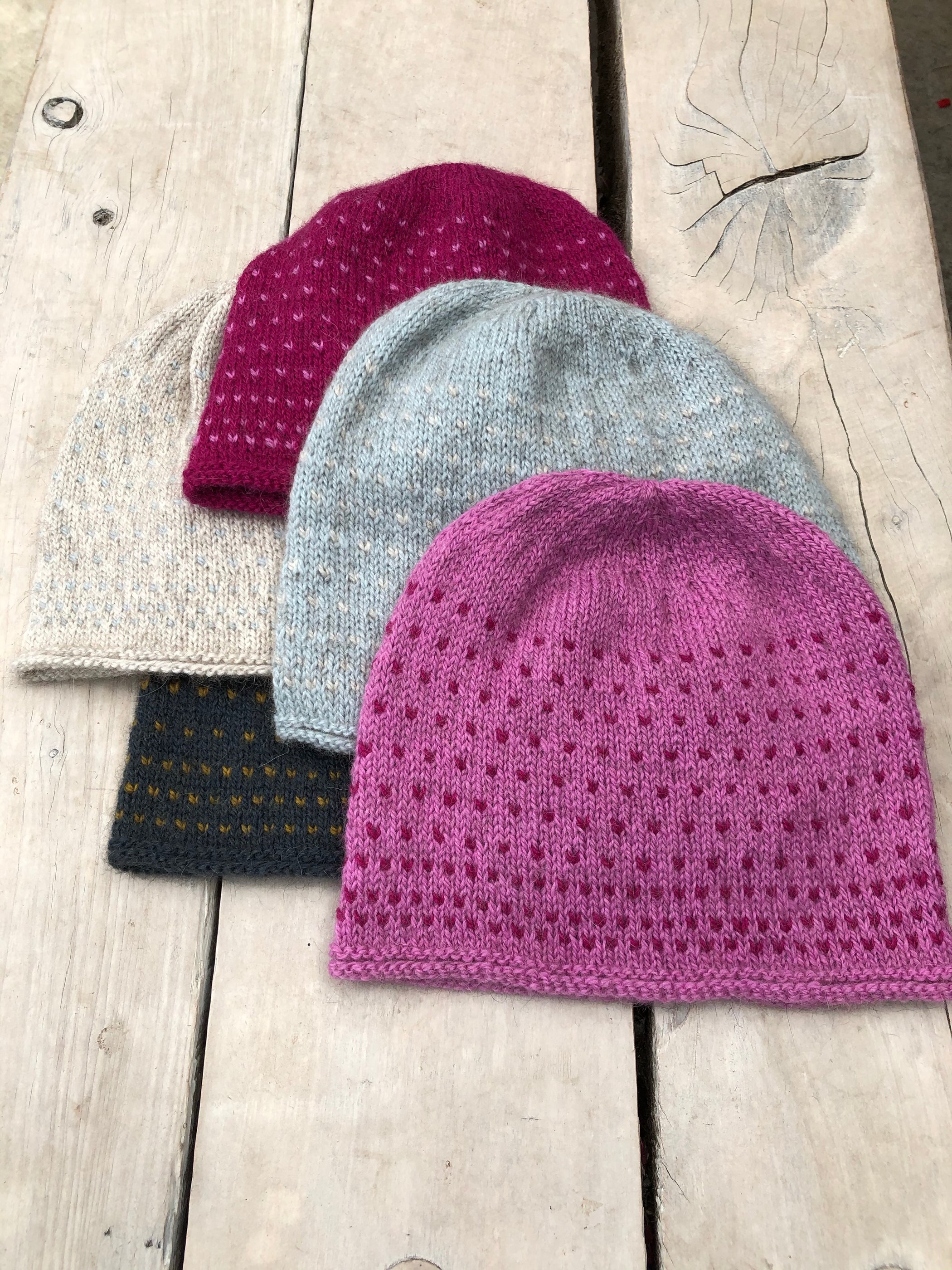Dotty Hat — The Knitting Truck NZ